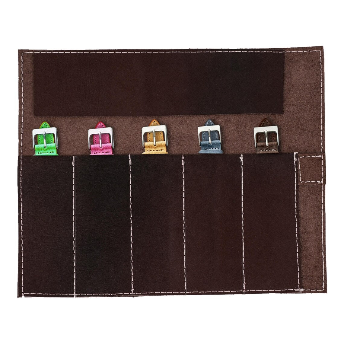 The Cambridgeshire Leather 5 watch strap cases storage case – LEATHERSHIRE